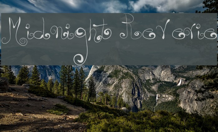 Midnight Reverie Font - FFonts.net