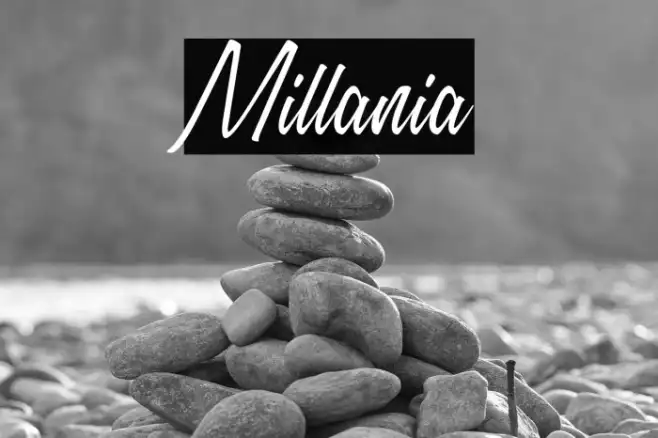 Millania Fuente - FFonts.net