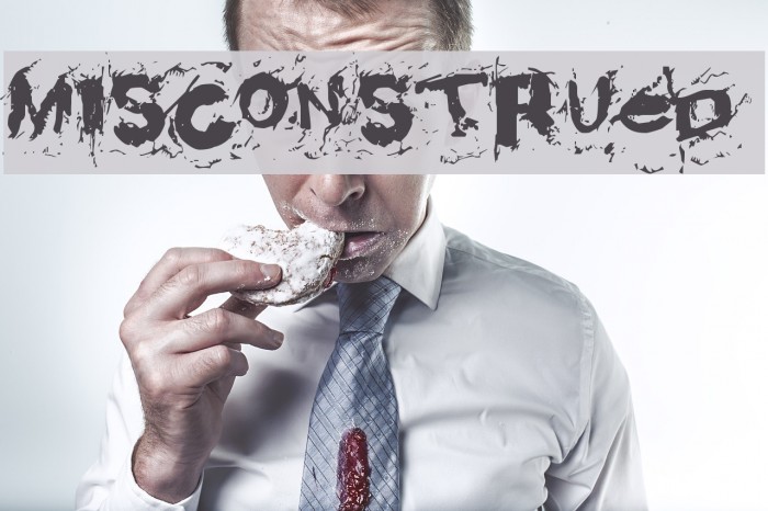 Misconstrued Font - FFonts.net