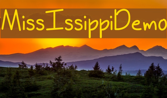 MissIssippiDemo Font - FFonts.net