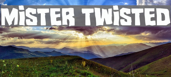Mister Twisted Font - FFonts.net