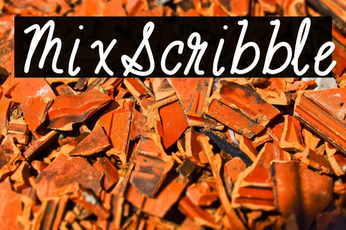 MixScribble Font - FFonts.net
