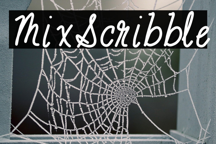 MixScribble Font - FFonts.net