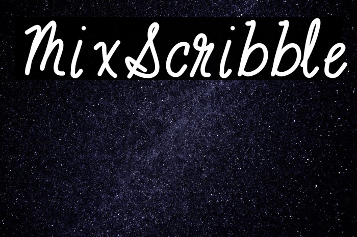 MixScribble Font - FFonts.net