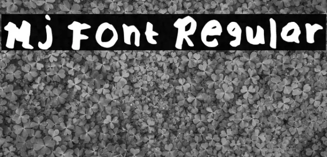 Mj Font Regular Font | Free Download (TTF/OTF) | FFonts.net