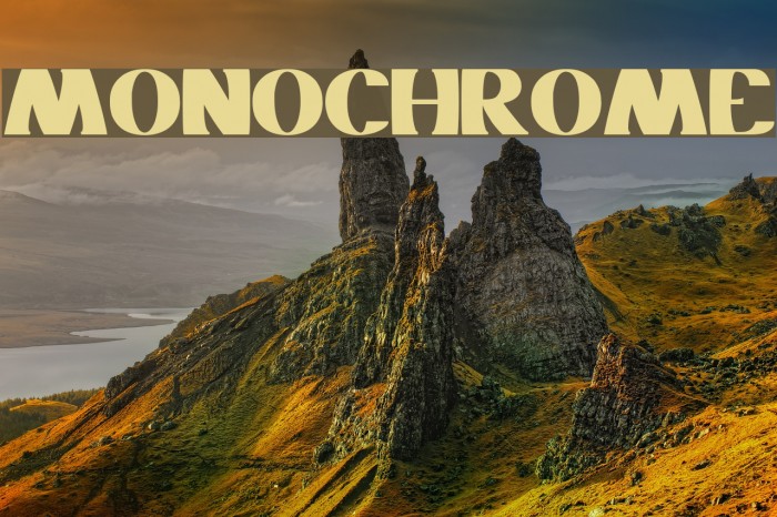 MONOCHROME Font - FFonts.net