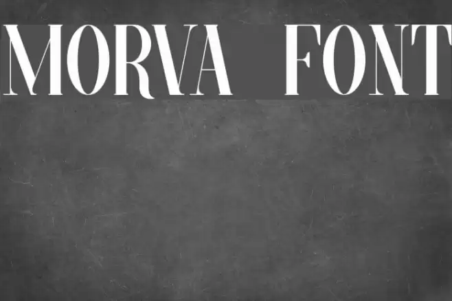 MORVA Font - Free Download (TTF/OTF) | FFonts.net