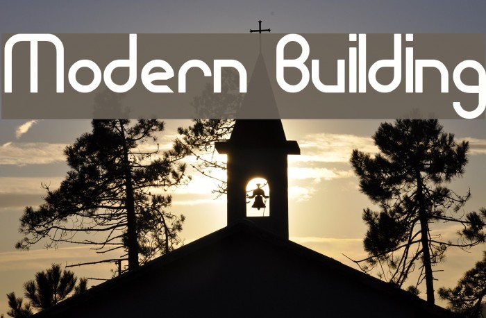 Modern Building Font - FFonts.net