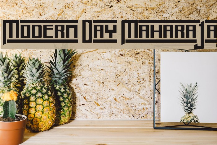 Modern Day Maharaja Font - FFonts.net