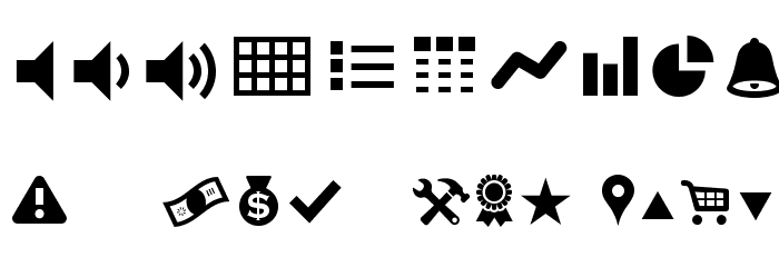 ModernPictograms Font - FFonts.net