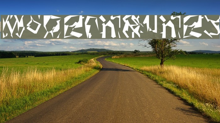 ModernRunes Font - FFonts.net