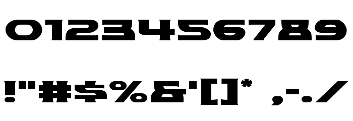 Modi Thorson Expanded Font - FFonts.net