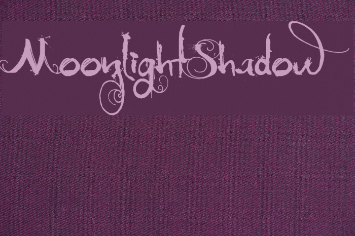 MoonlightShadow Font - FFonts.net