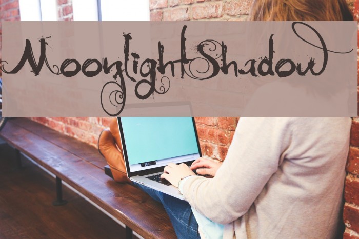 MoonlightShadow Font - FFonts.net