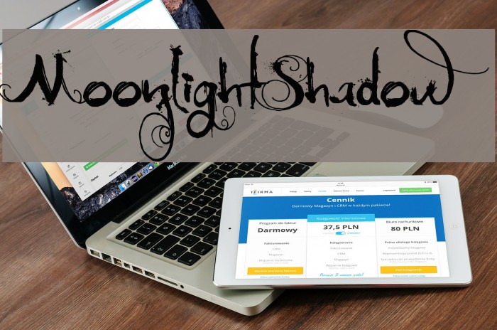 MoonlightShadow Font - FFonts.net