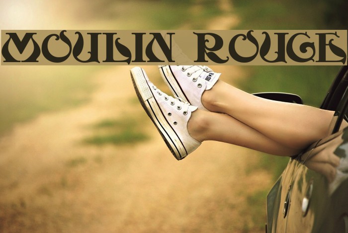 Moulin Rouge Font - FFonts.net
