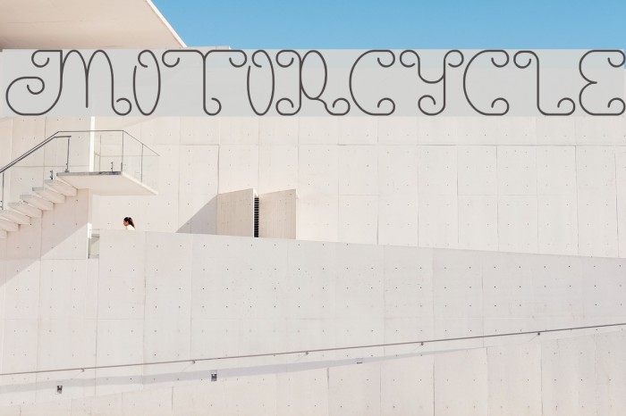 motorcycle Font - FFonts.net