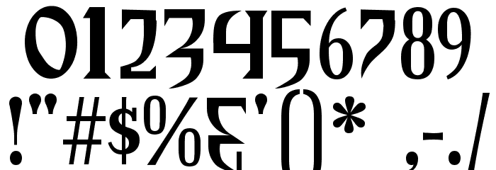 MSMM BET SET Font - FFonts.net