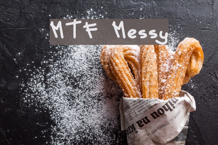 MTF Messy Font - FFonts.net
