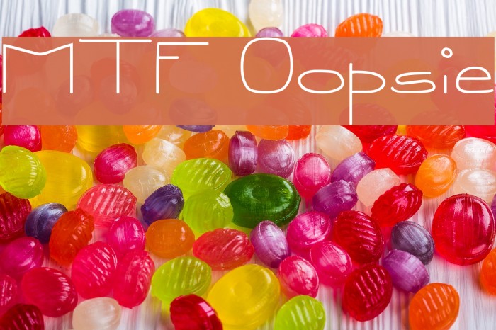 MTF Oopsie Font - FFonts.net