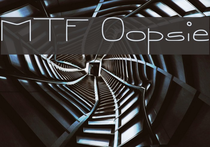 MTF Oopsie Font - FFonts.net