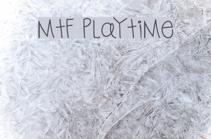 MTF Playtime Font - FFonts.net