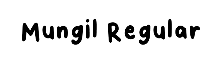 Mungil Regular Font