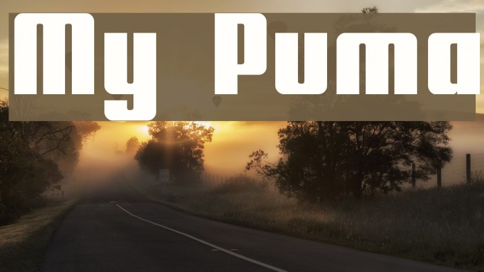 My Puma Font - FFonts.net