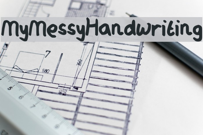 MyMessyHandwriting Font - FFonts.net
