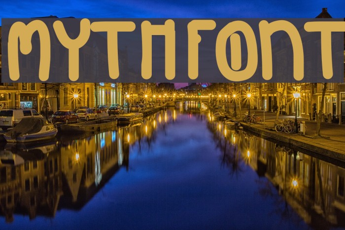 Myth Font - FFonts.net