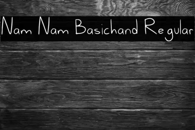 Nam Nam Basichand Regular Font | Free Download (TTF/OTF) | F