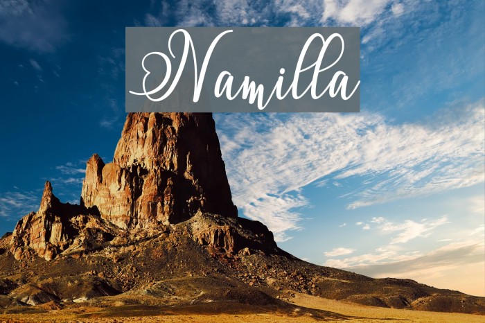 Namilla Font - FFonts.net