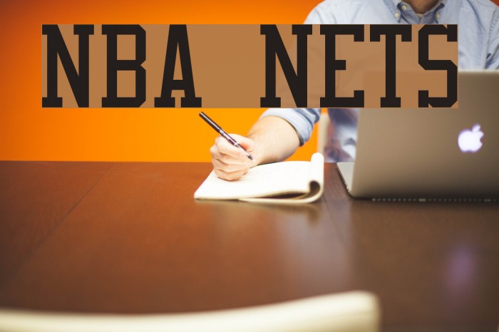 NBA Nets Font - FFonts.net