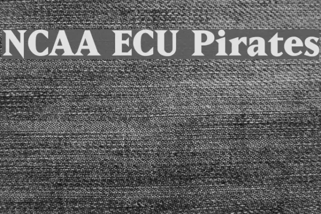 NCAA ECU Pirates Font | Free Download (TTF/OTF) | FFonts.net