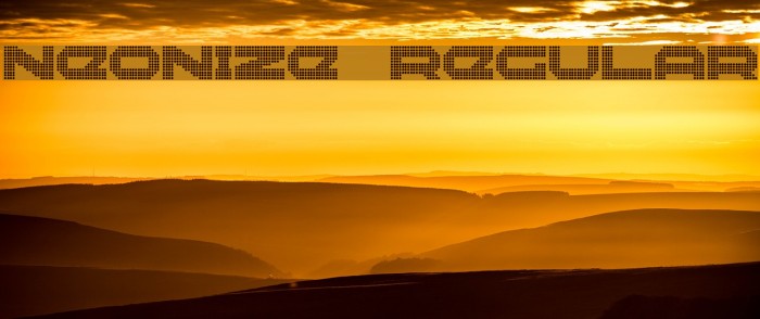 Neonize Regular Font - FFonts.net