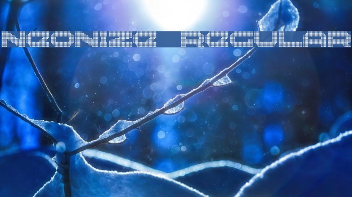 Neonize Regular Font - FFonts.net