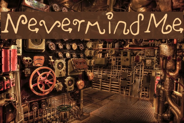 NevermindMe Font - FFonts.net