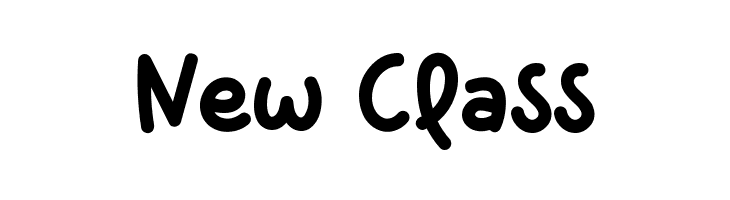 New Class 字体-FFonts.net
