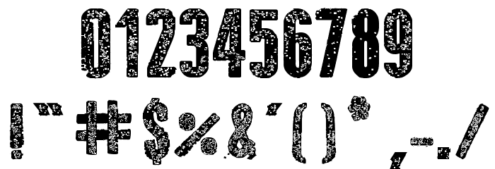 New Press Eroded Bold Font - FFonts.net