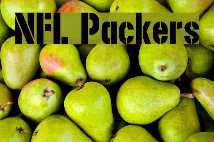 NFL Packers Font - FFonts.net
