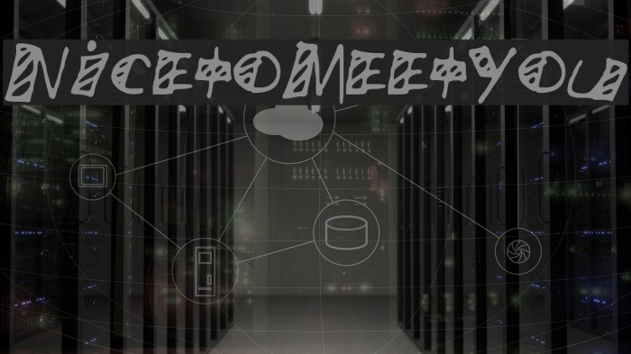 NicetoMeetYou Font - FFonts.net