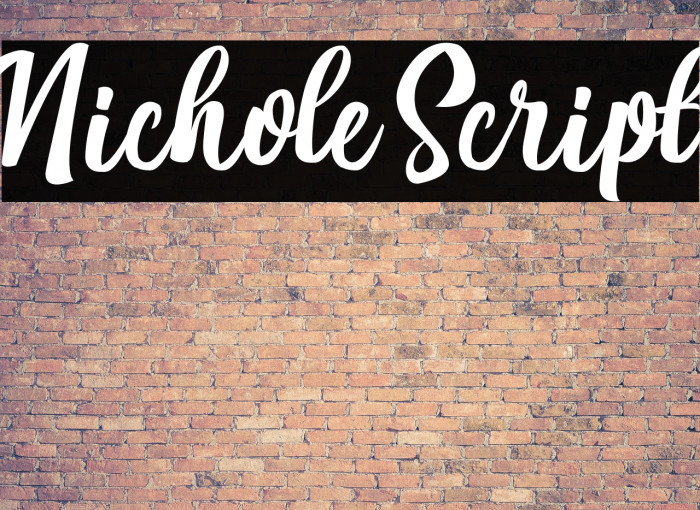 Nichole Script Font - FFonts.net