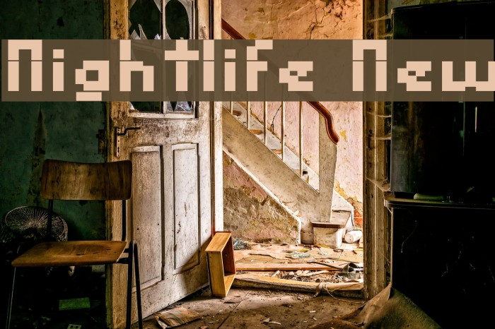Nightlife New Font - FFonts.net