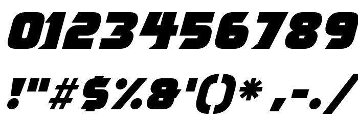 Ninja Attack Italic Font - FFonts.net