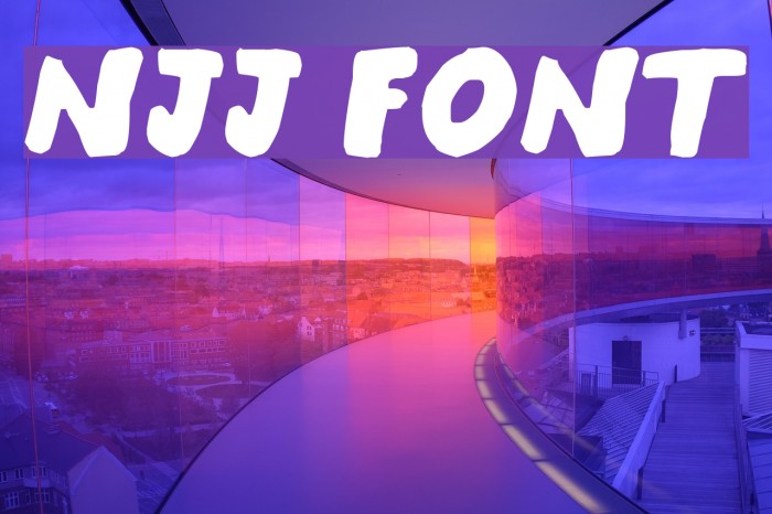 njj Font - FFonts.net