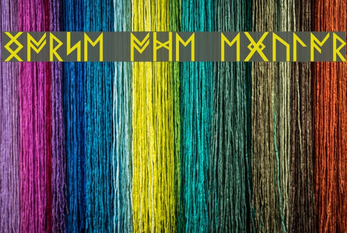 Norse Code Regular Font - FFonts.net