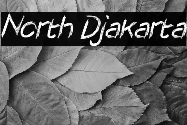 North Djakarta Font | Free Download (TTF/OTF) | FFonts.net