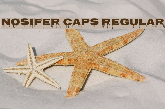 Nosifer Caps Regular Font - FFonts.net