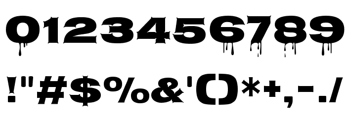 Nosifer Font - FFonts.net