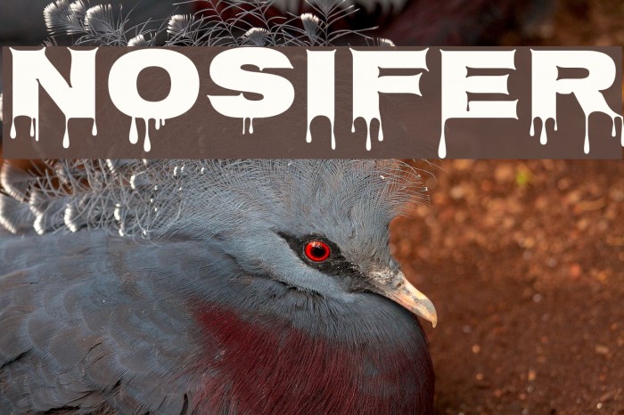 Nosifer Font - FFonts.net
